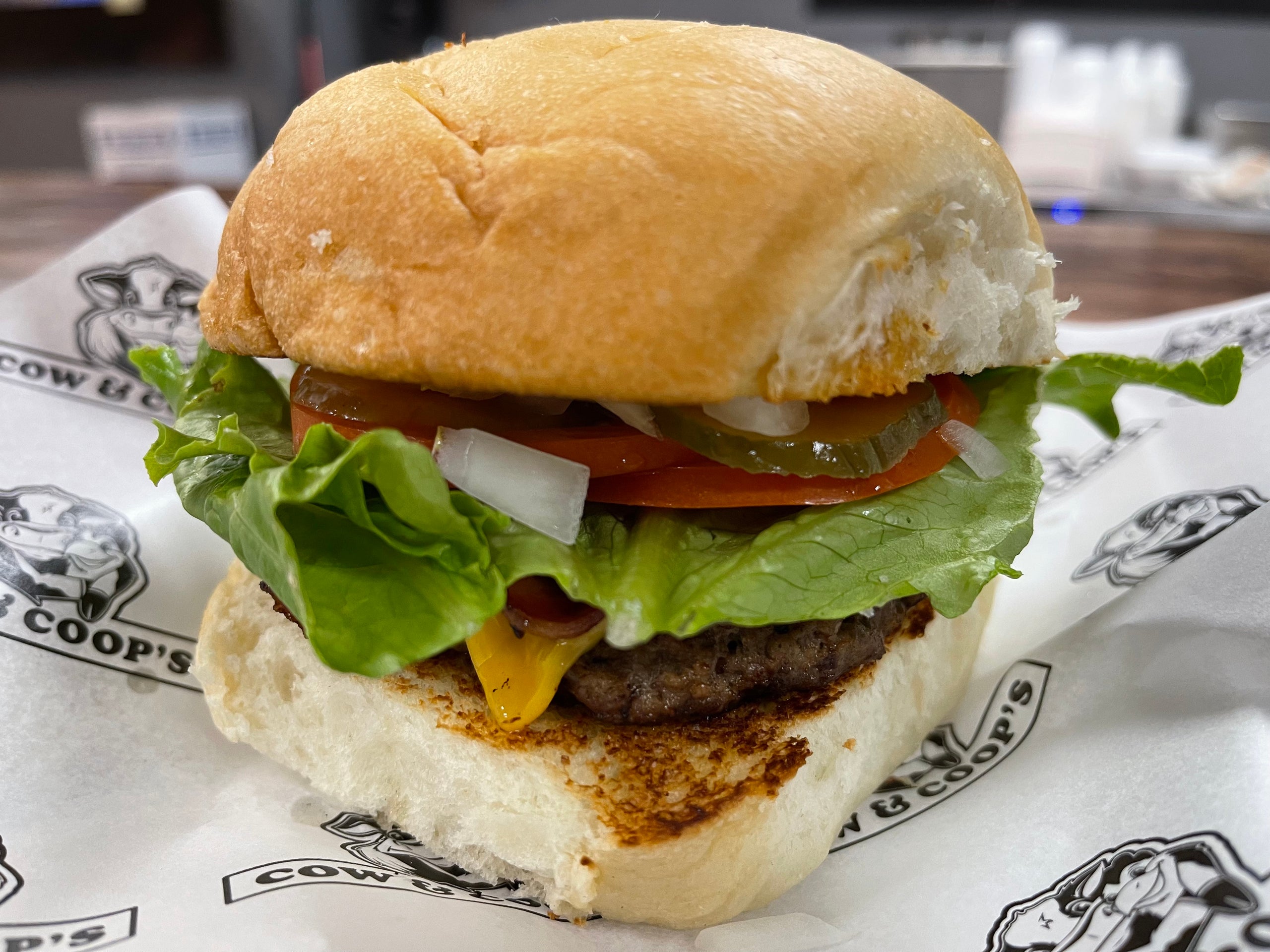 1/3 lb Burger Combo | Cow & Coop's